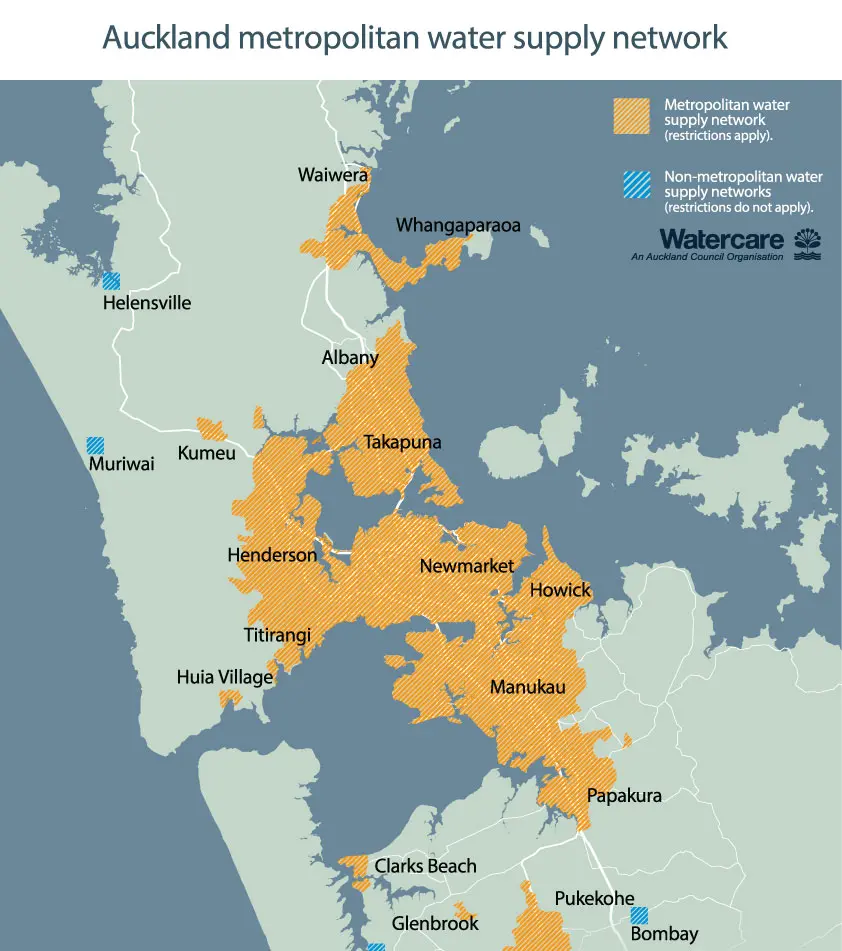 Auckland water restrictions have been lifted